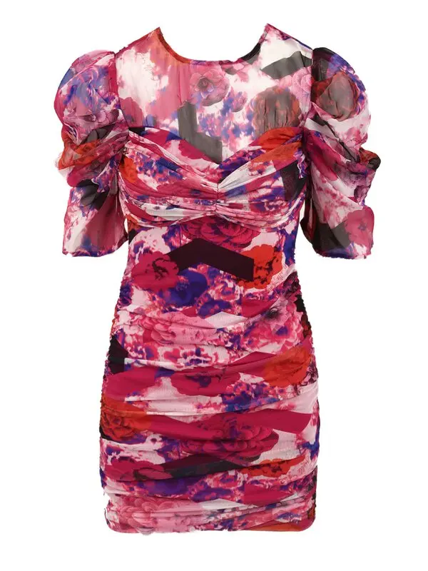 GAELLE Printed Dress