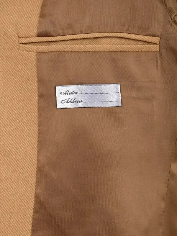 DANIELE ALESSANDRINI Tailored Blazer - Sand