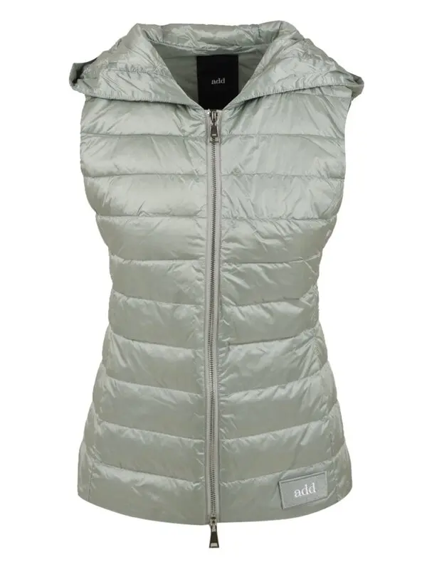 Add Padded Zip-up Vest