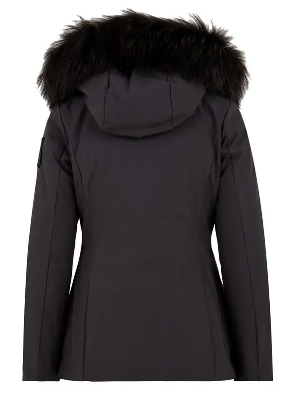 BOMBOOGIE Fur Trimmed Coat