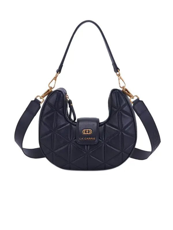 LA CARRIE Quilted Shoulder Bag