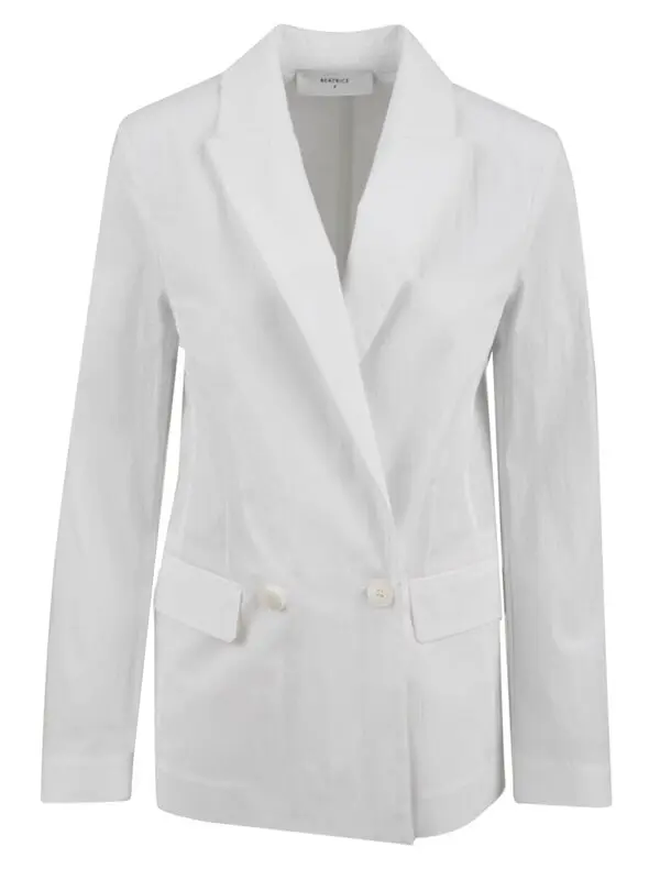 Beatrice B Blazer - White