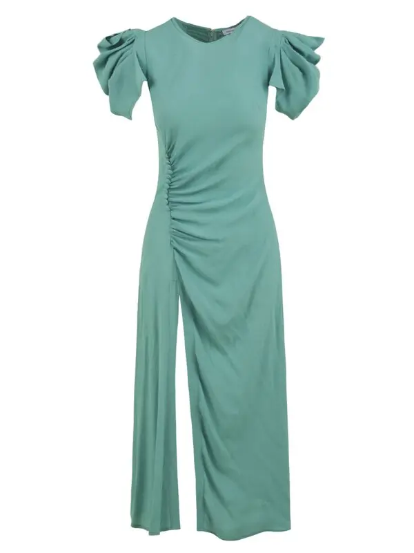 MAR DE MARGARITAS Dress - Blue Vert