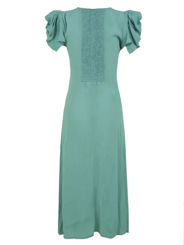 MAR DE MARGARITAS Dress - Blue Vert