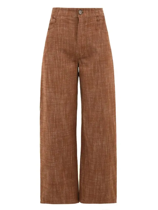 ATTIC AND BARN Wide Leg Trousers - Sigaro