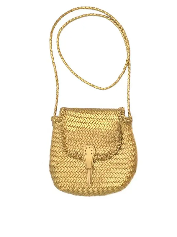 Dragon Diffusion Woven Shoulder Bag