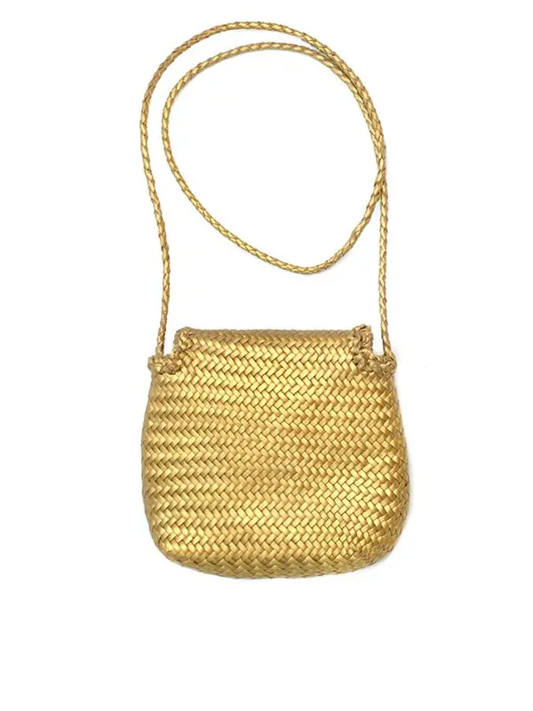Dragon Diffusion Woven Shoulder Bag