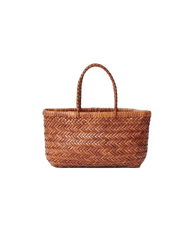 Dragon Diffusion Woven Tote - Brown