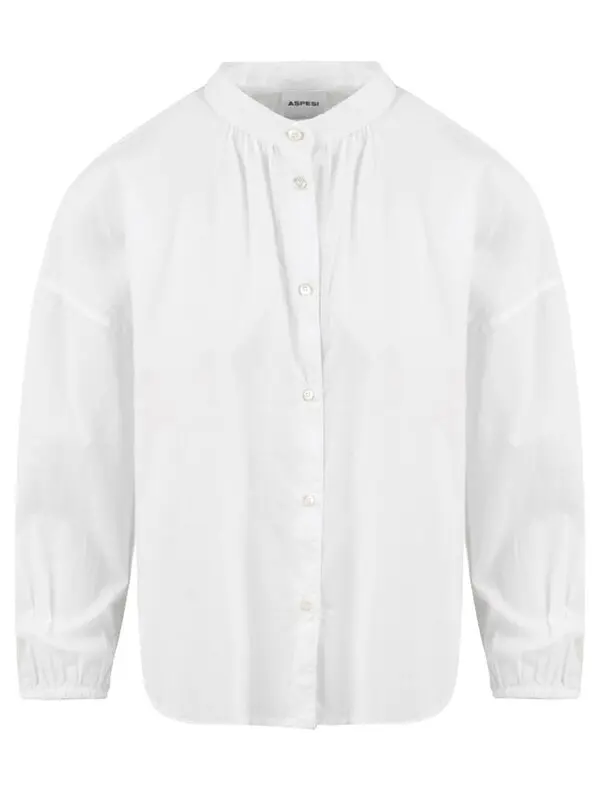 Aspesi Mandarin Collar Shirt