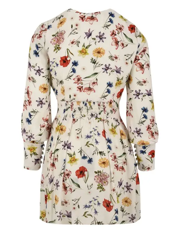 MAR DE MARGARITAS Floral Print Dress