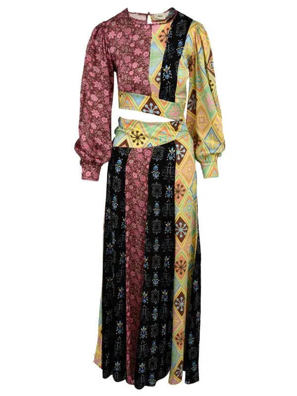 AKEP Printed Maxi Dress