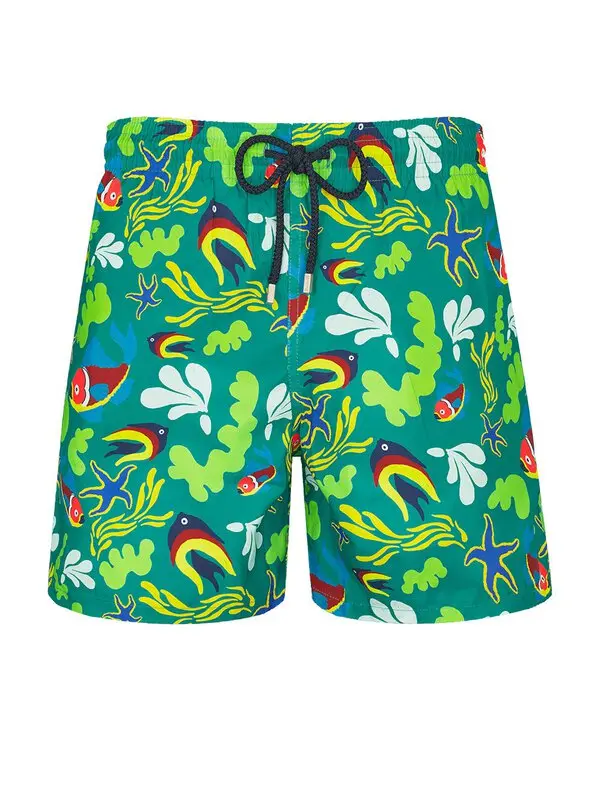 Vilebrequin Printed Board Shorts - Emeraude