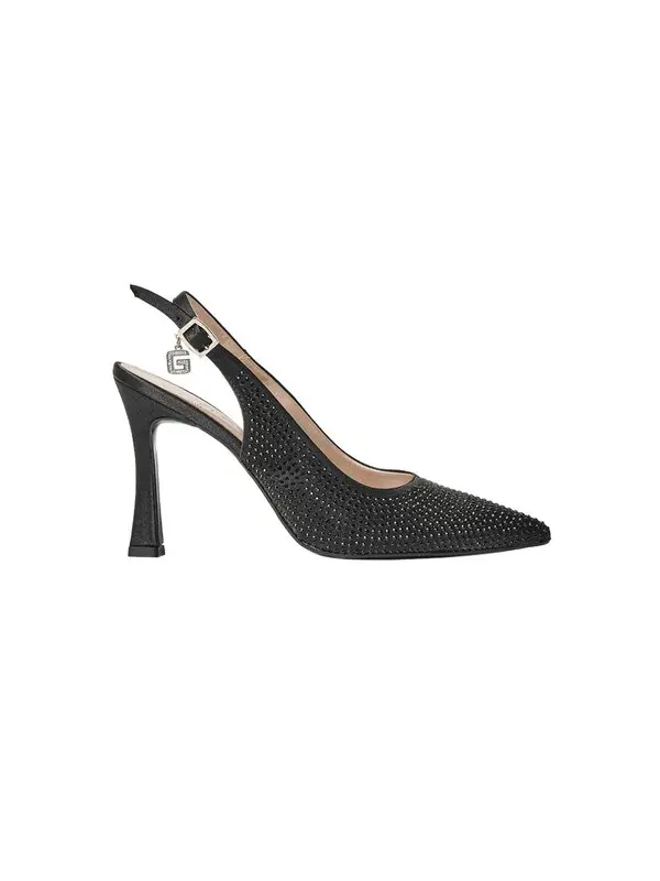 GAELLE Pointed Toe Slingback Pumps