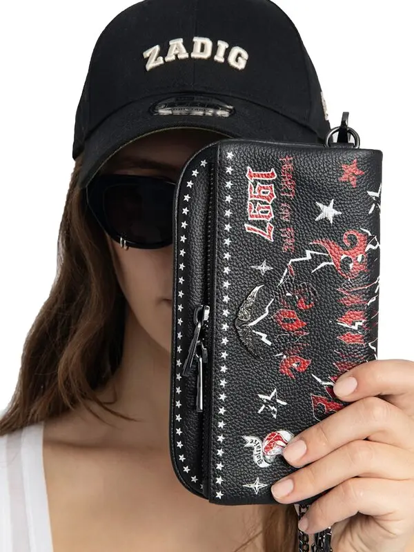 Zadig&Voltaire Nano Rock Clutch Bag - Black