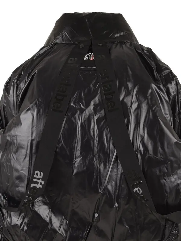 AFTER/LABEL Padded Zip Up Jacket - Black