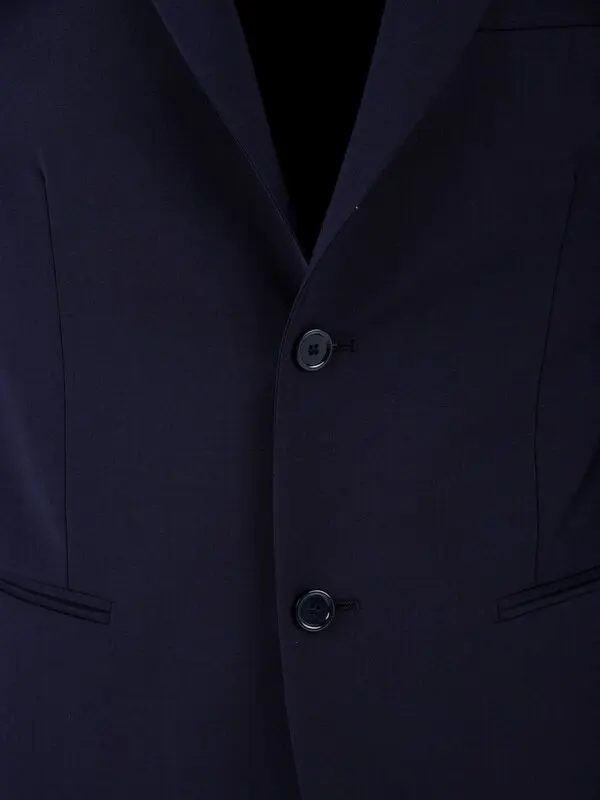 DANIELE ALESSANDRINI Tailored Blazer - Blue