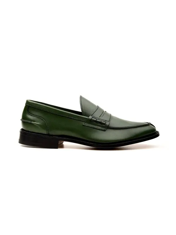 TRICKER'S Flat Shoes - Green Aniline