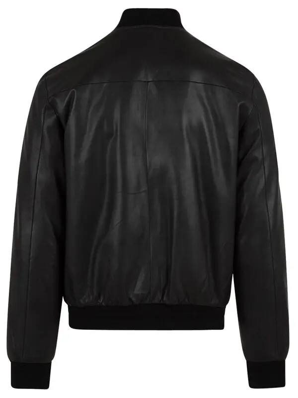 THE JACK LEATHERS Leather Zip-up Jacket