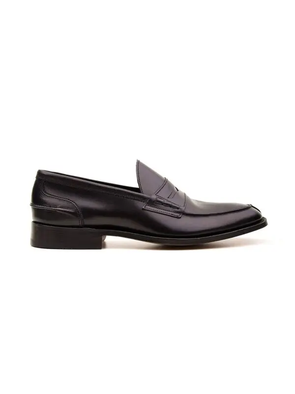 TRICKER'S Flat Loafers - Black Calf