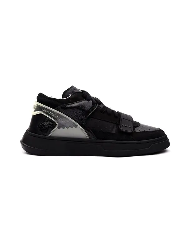 RUN OF High-top Sneakers - Black