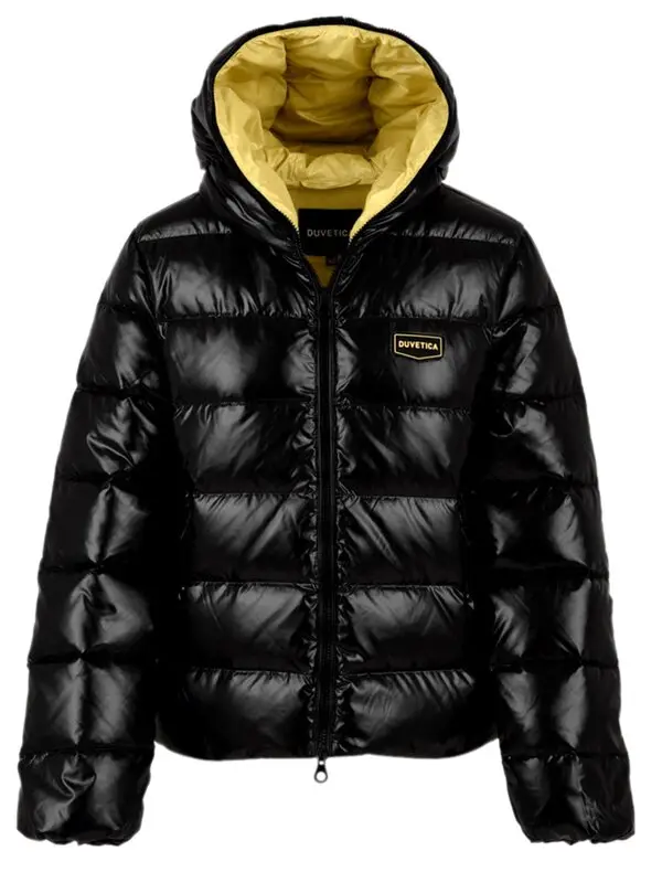 Duvetica Padded Zip-up Coat - Black