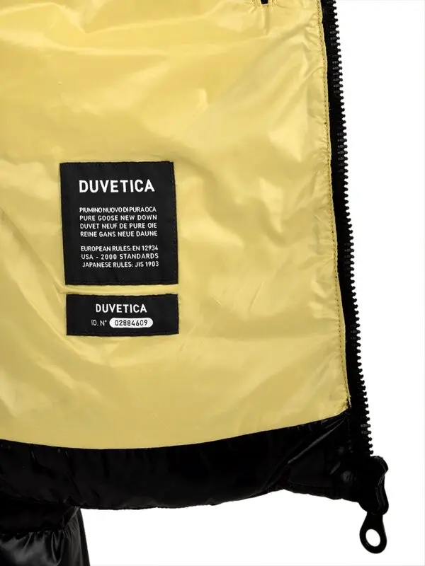 Duvetica Padded Zip-up Coat - Black