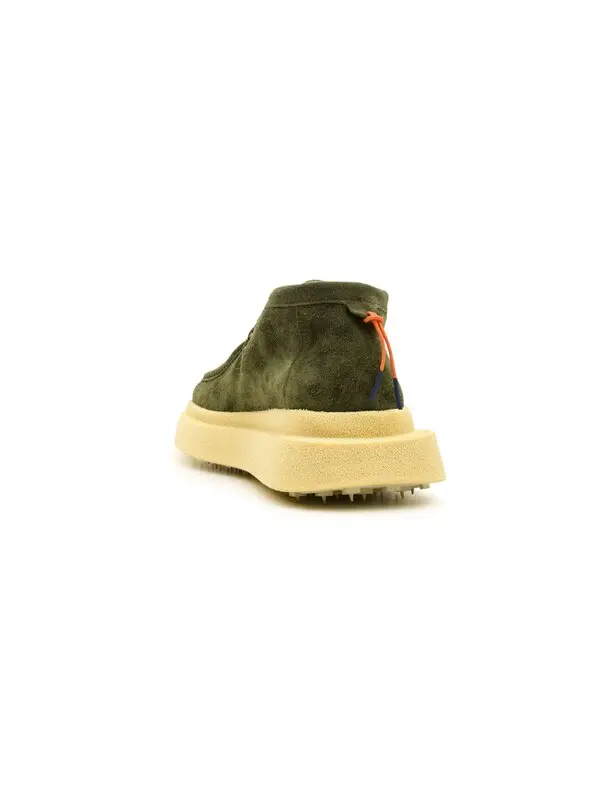BARRACUDA Lace Up Boots - Grass
