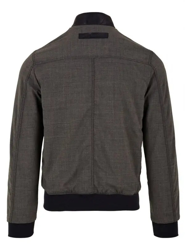 THE JACK LEATHERS Zip Up Jacket - Blue