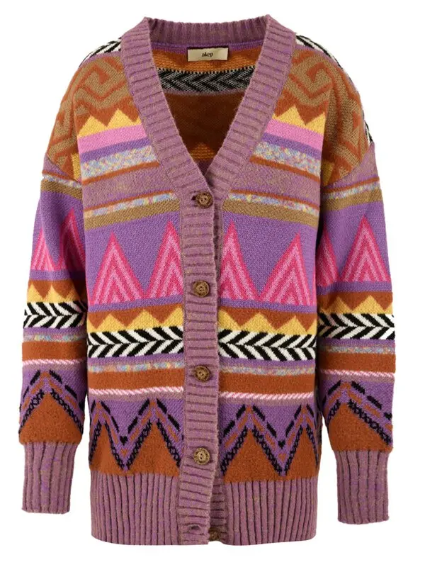 AKEP Pullover Sweater - Multicolour