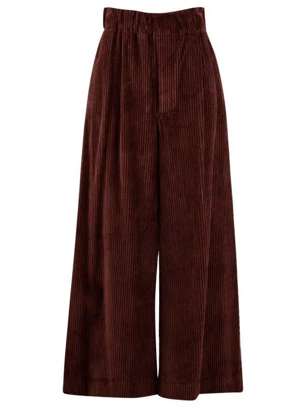 SOLOTRE Wide Leg Trousers