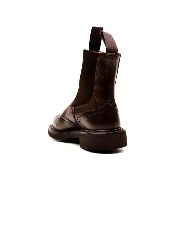 TRICKER'S Leather Chelsea Boots - Espresso Burni