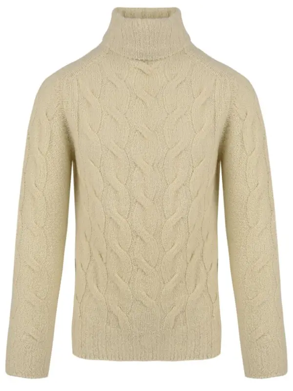 FILIPPO DE LAURENTIIS Sweater - 001 Panna