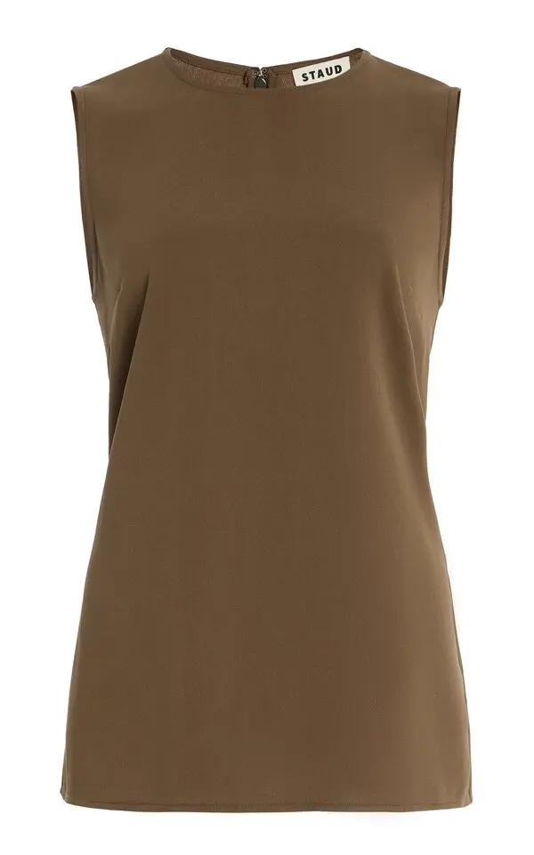 Staud Bronte Tank - Brown