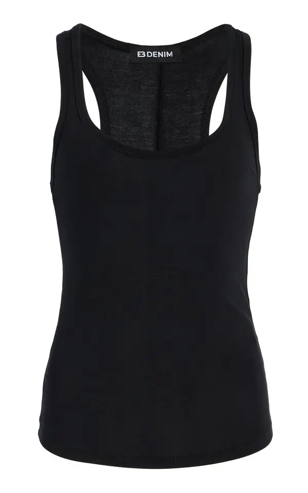 EB DENIM Lucy Modal Racerback Tank - Black