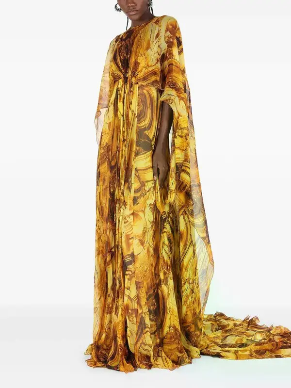 Roberto Cavalli Silk Maxi Dress