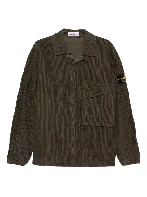 Stone Island Ribbed Corduroy Shirt Jacket