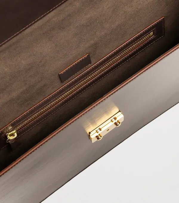 SWAINE Leather Mayfair Briefcase