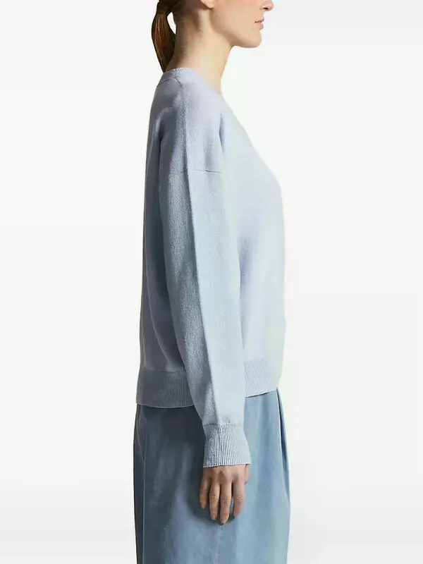 Peserico V-neck Embellished Sweater