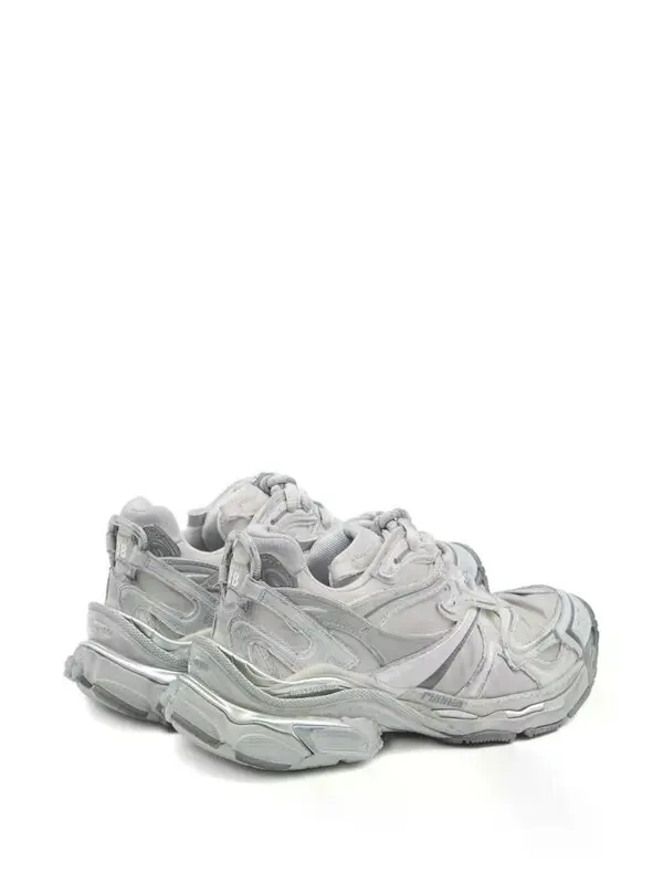 Balenciaga Runner 2 Printed-logo Sneakers - Grey