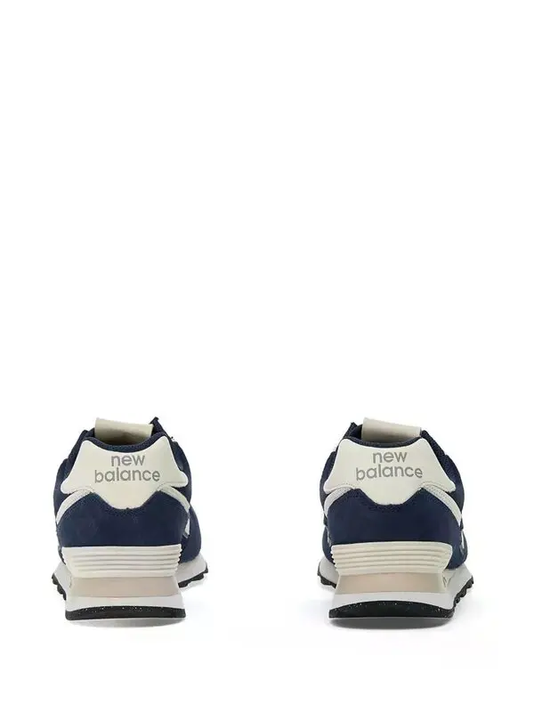 NEW BALANCE 574 Suede Sneakers - Blue