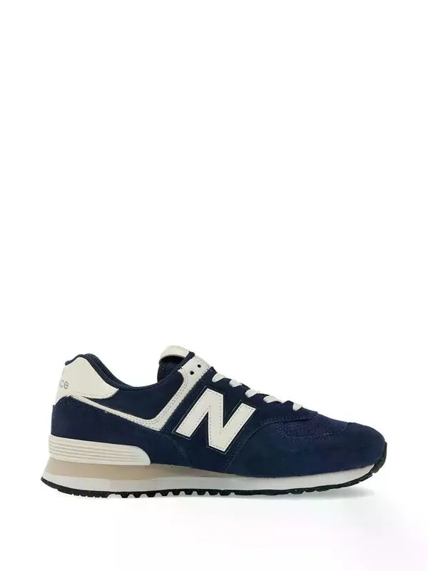 NEW BALANCE 574 Suede Sneakers - Blue