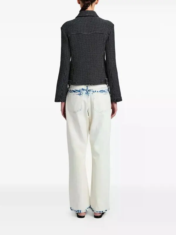 Proenza Schouler White Label Dot-pattern Jacket - Black
