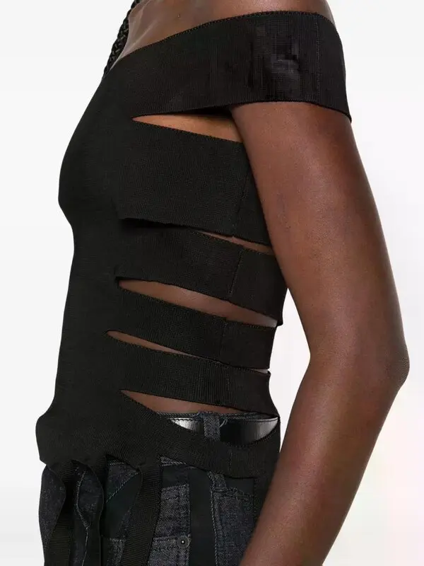 MUGLER Asymmetrical Tank-top