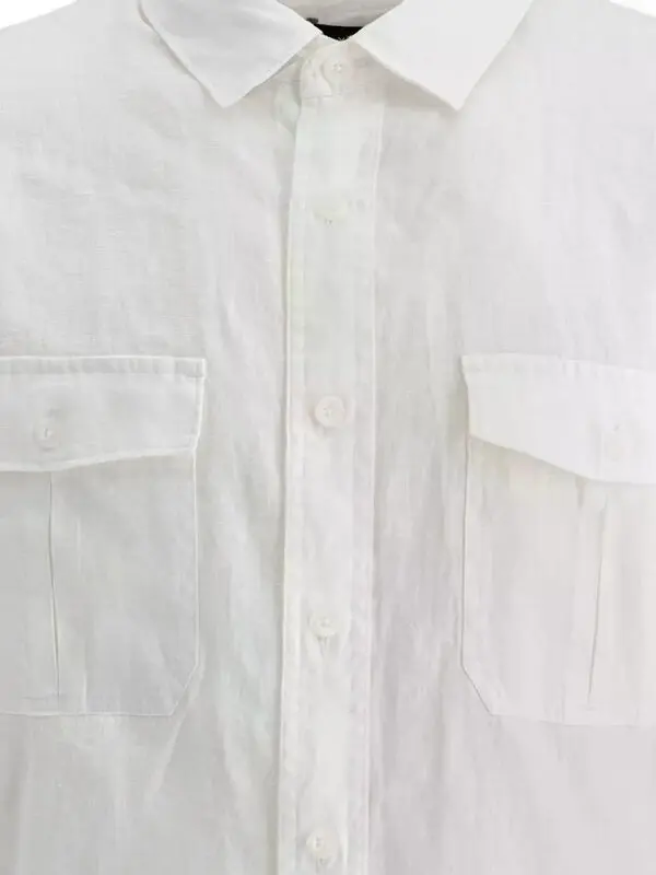 Vince Double-pocket Linen Shirt