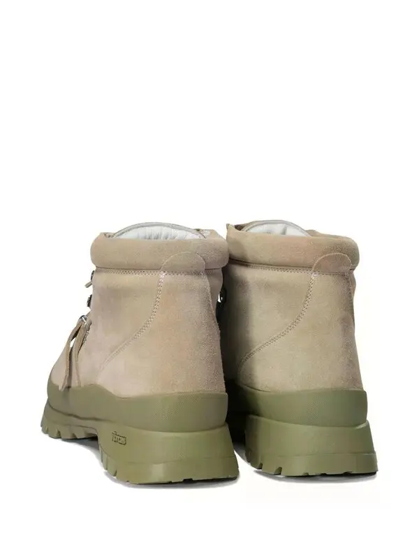 NONNATIVE Buckle-strap Lace-up Boots