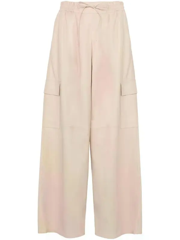 YVES SALOMON Leather Trousers