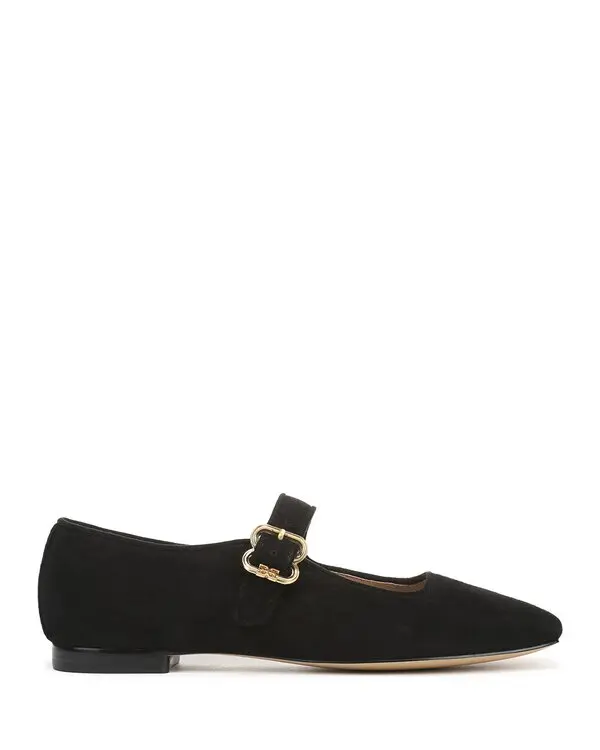 Sam Edelman Michaela Buckled Flats - Black