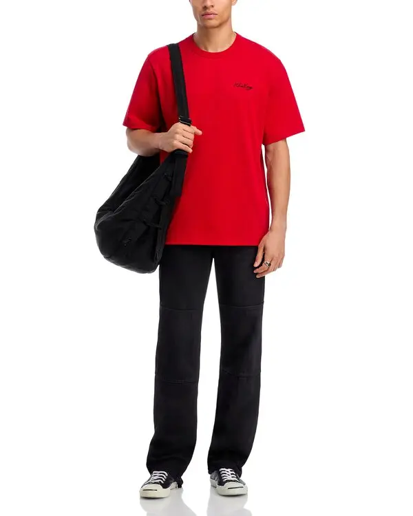 Helmut Lang Relaxed Fit Graphic Logo Tee