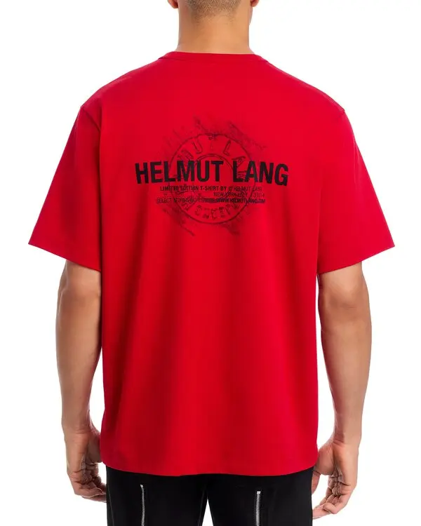 Helmut Lang Relaxed Fit Graphic Logo Tee