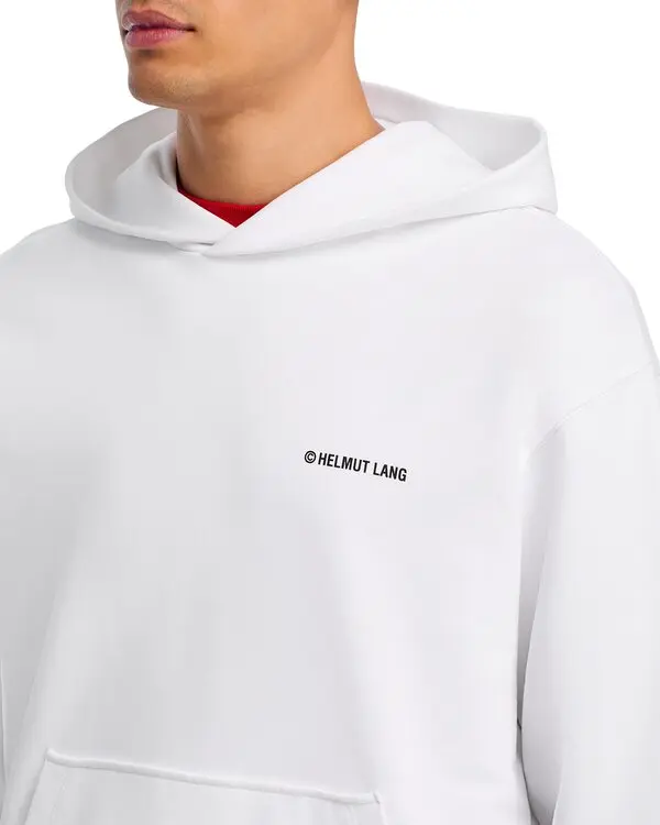 Helmut Lang Relaxed Fit Logo Hoodie